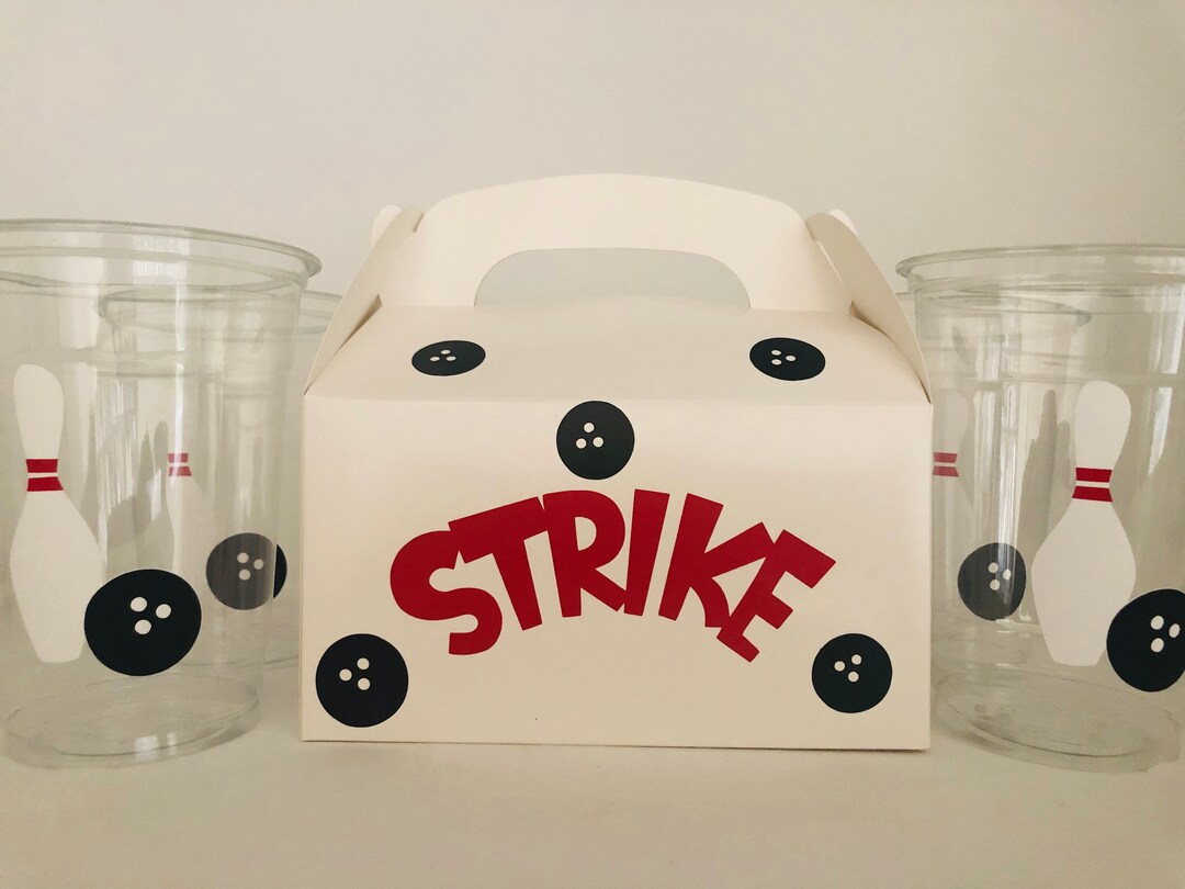 Bowling Party Favors, Bowling Birthday Party Box, Bowling Legue Party ...