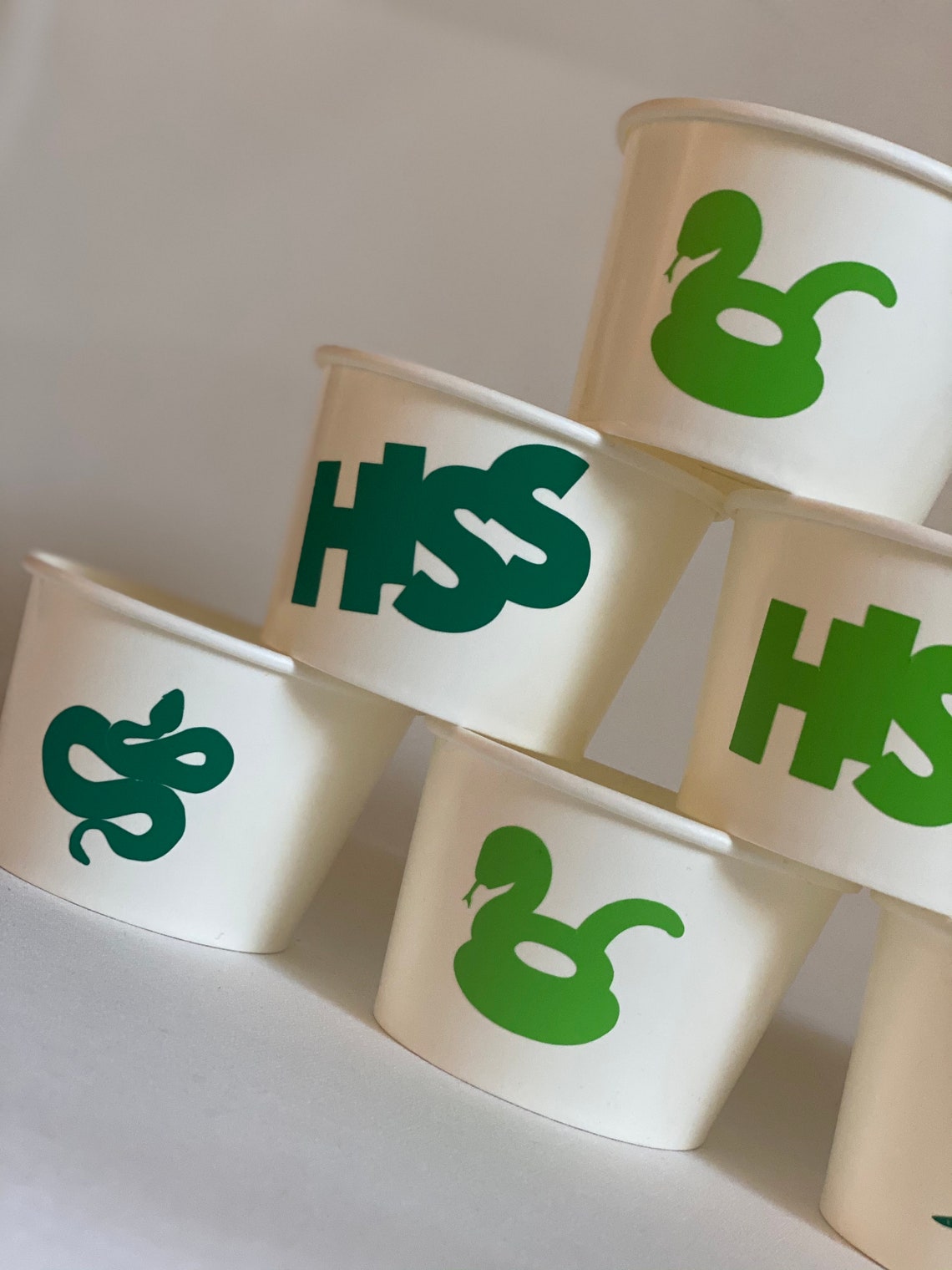 Snake Party Snack Cups Reptile Birthday Party Reptile Party - Etsy