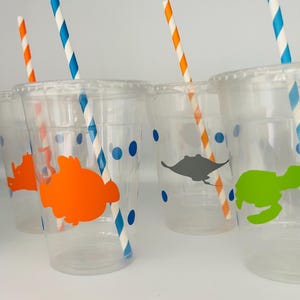 Finding Dory Party Cups, Finding Nemo Party Cups, Nemo Birthday Party ...