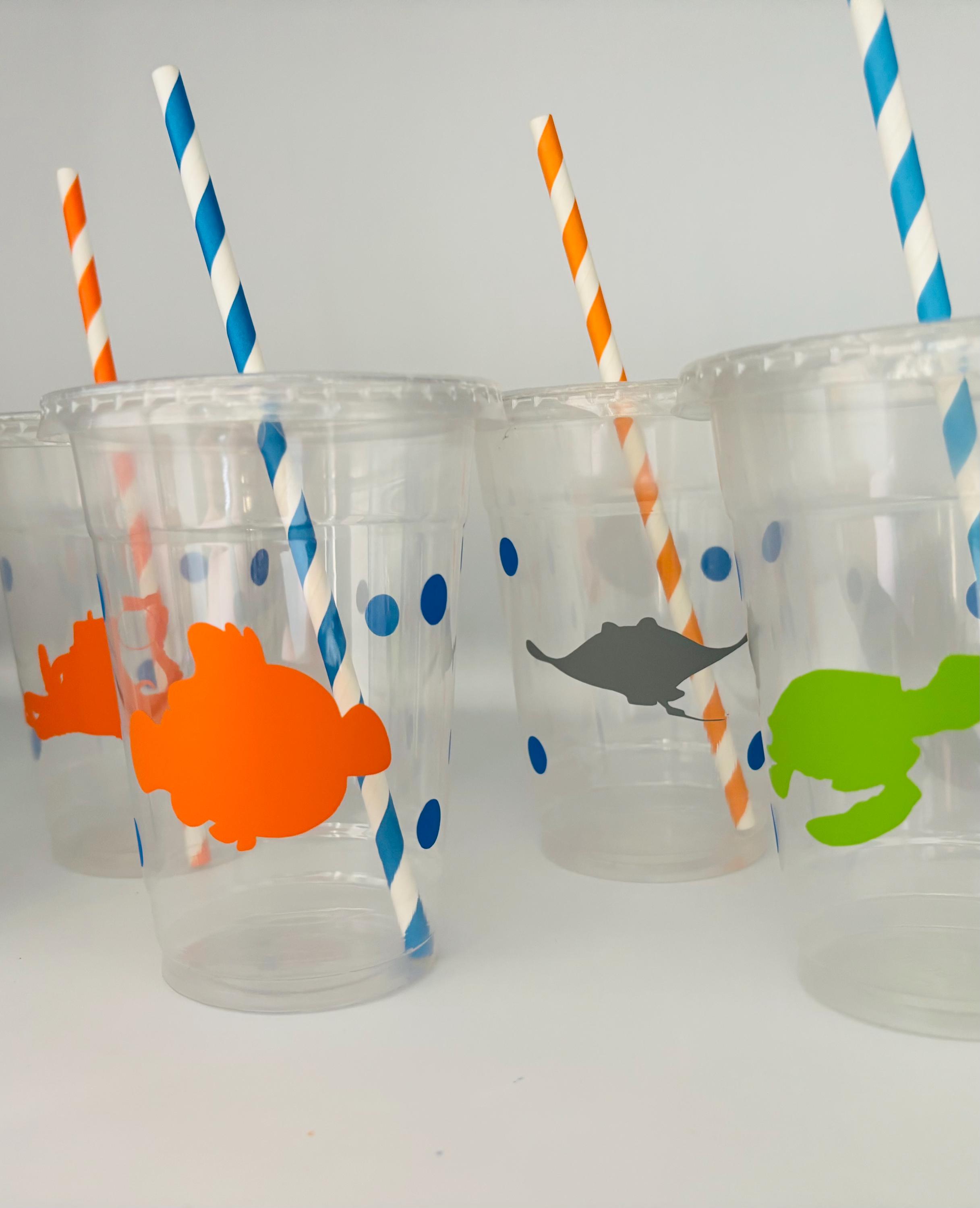 Finding Dory Party Cups, Finding Nemo Party Cups, Nemo Birthday Party ...