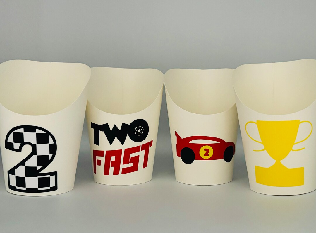 Two Fast Party, Race Car Party Cups, Race Car Birthday, Racing Party ...