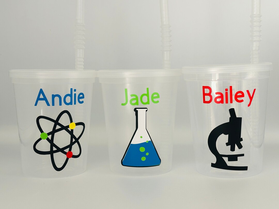 Scientist Party Cups, Mad Scientist Party Cups, Science Party Cups ...