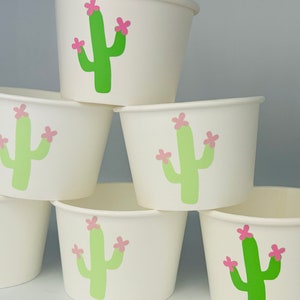 Cactus Party Snack Cups, Cactus Birthday Party Snack Cups,cactus Baby ...