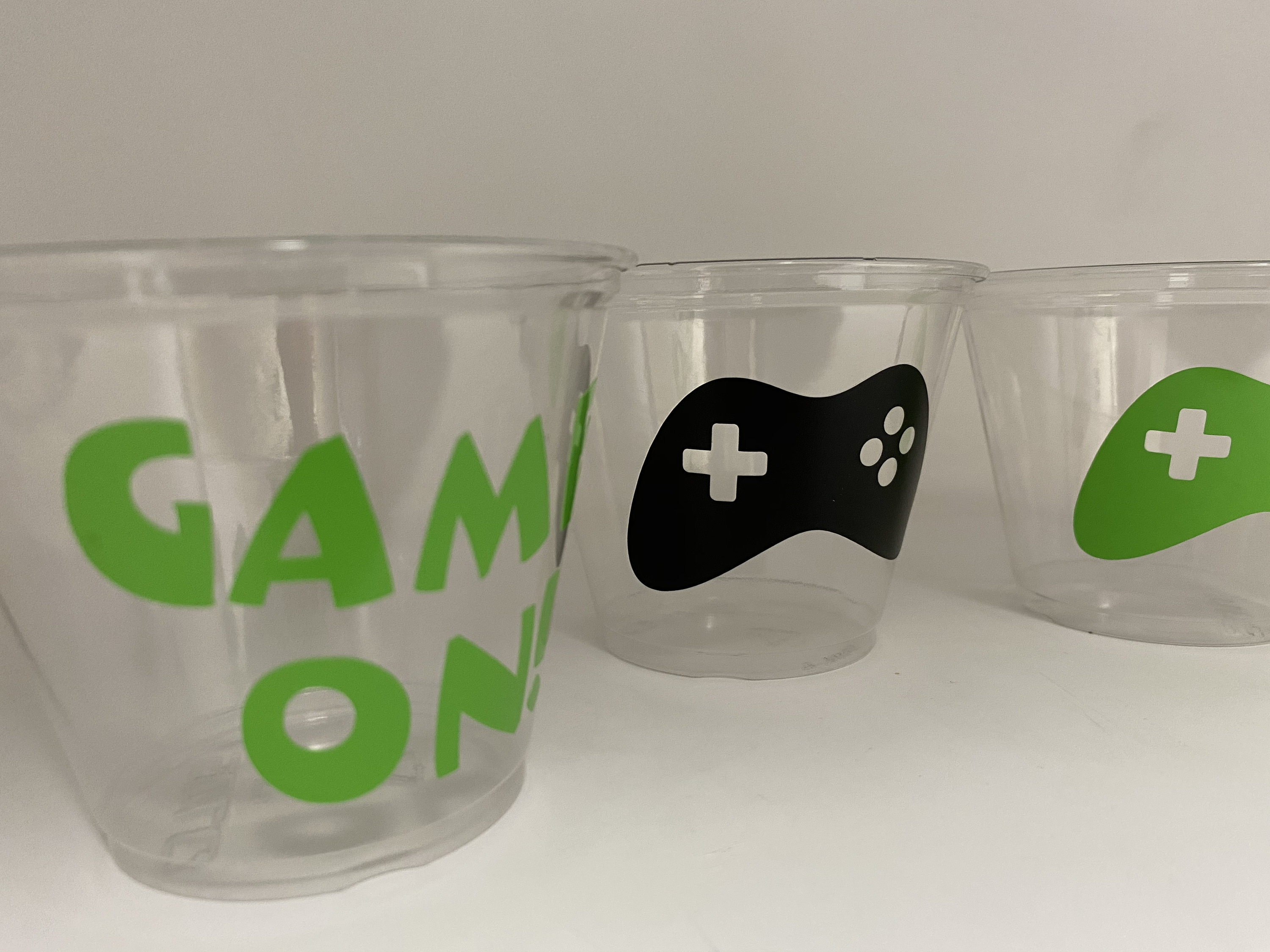 Gaming Party Cups Gaming Birthday Party Gaming Party Favors - Etsy