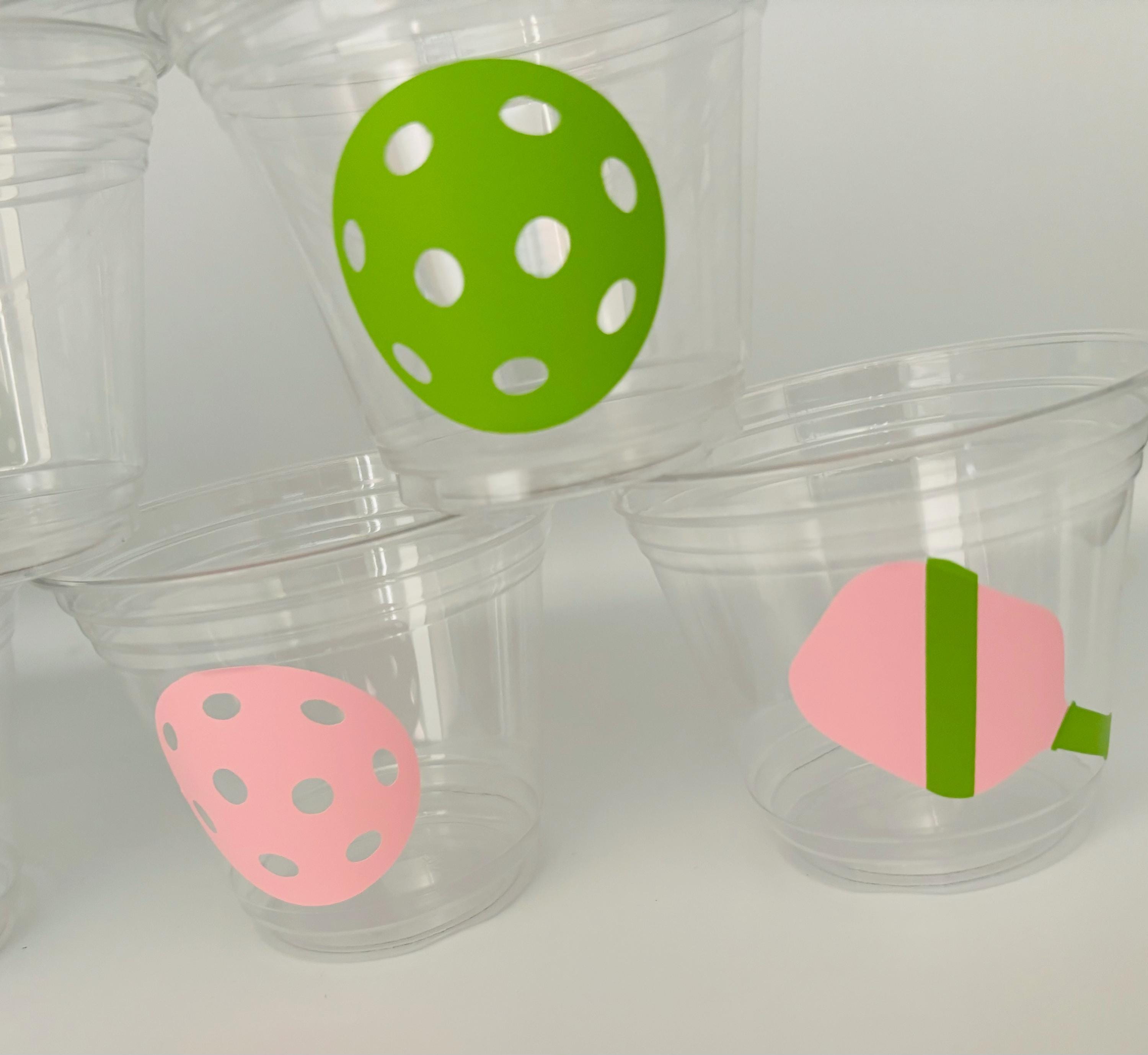 Pickleball Party Cups, Pickleball Birthday Party, Pickleball Party ...