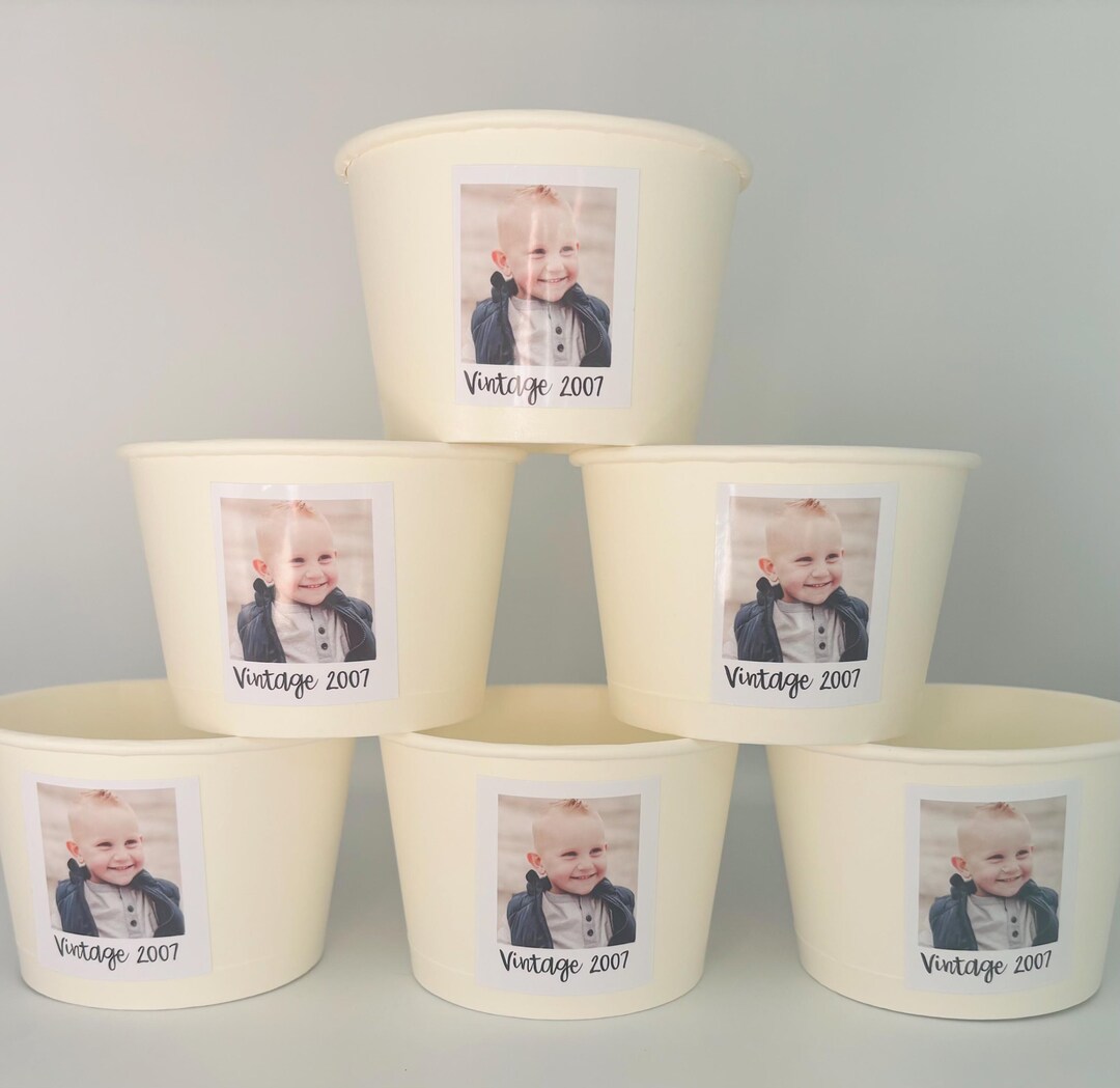 Personalized Party Cups, Birthday Girl, Birthday Boy, Custom Birthday ...