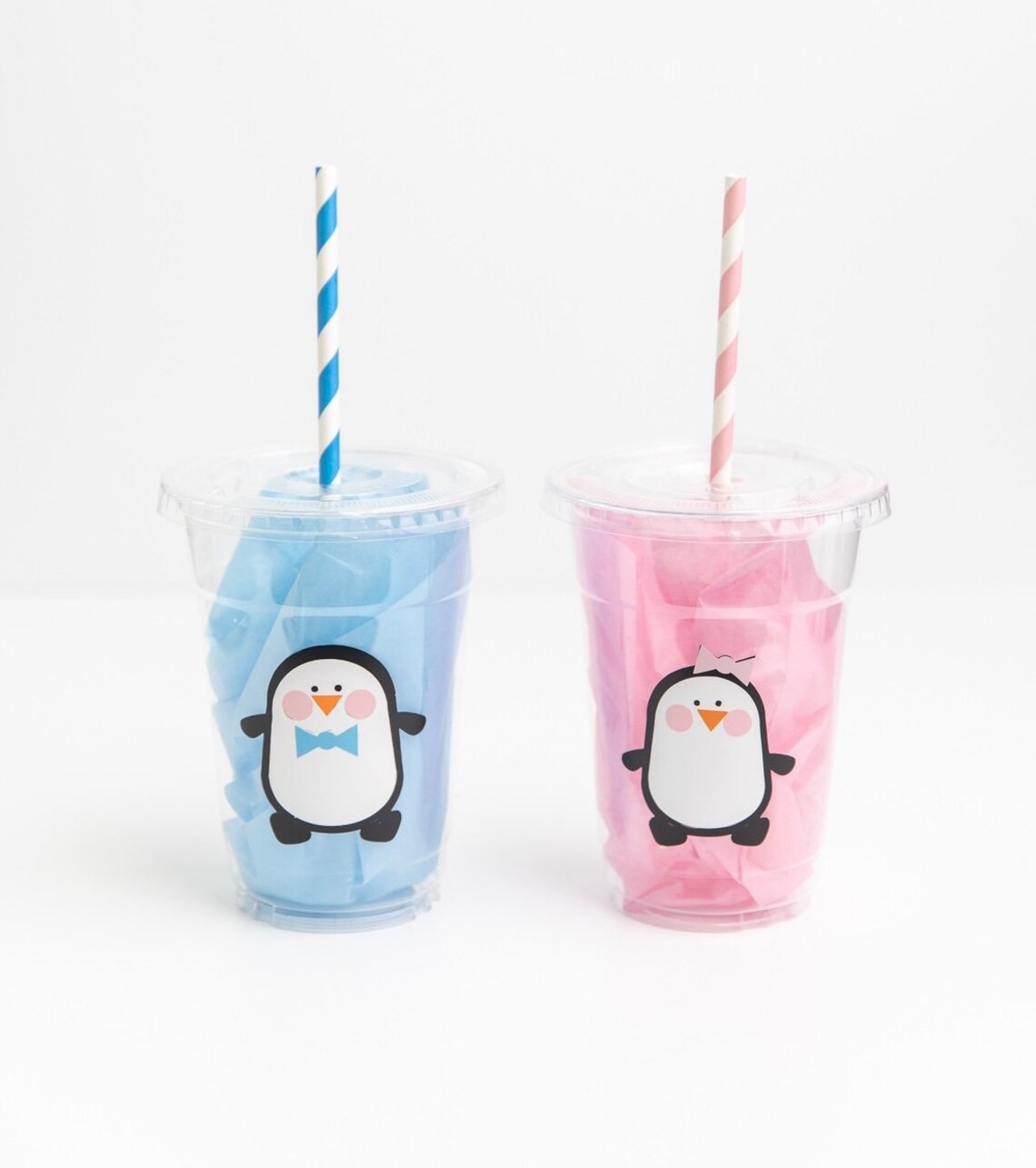 Penguin Party Cups, Penguin Birthday Party Cups, Penguin Party Favors ...