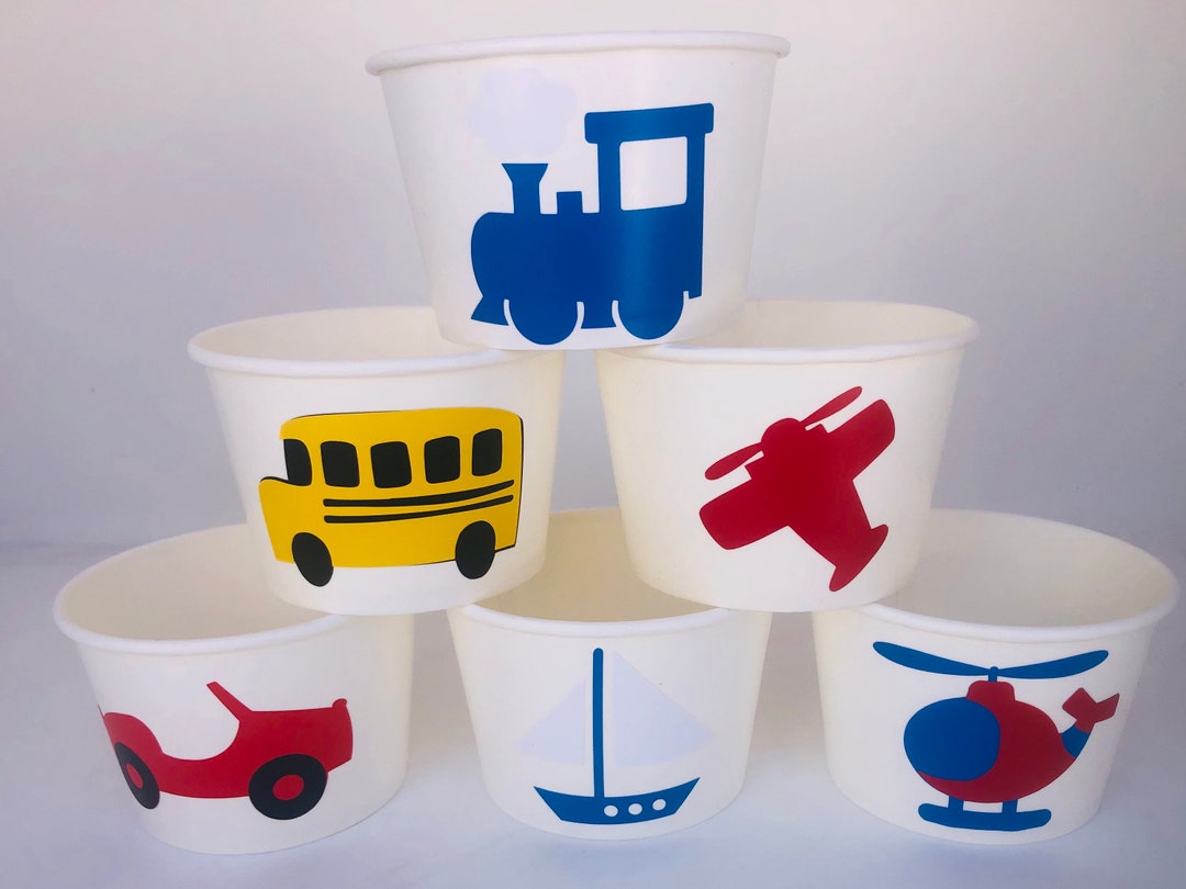 Things That Go Party Cups, Transportation Party Cups, Things That Go ...