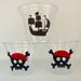 Pirate Party Snack Cups Pirate Birthday Party Snack Cups - Etsy