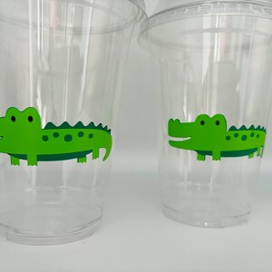 Alligator Party Cups, Alligator Birthday Party Cups, Alligator Baby ...
