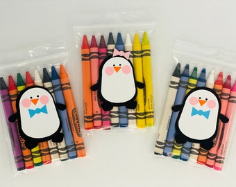 Penguin Goody Bags, Penguin Favor Bags, Penguin Party Bags, Winter ...