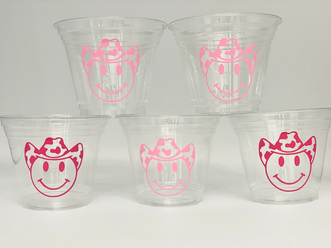 Cowgirl Party Cups, Wester Party, Pink Cowgirl, Cowboy, Cactus, Party ...