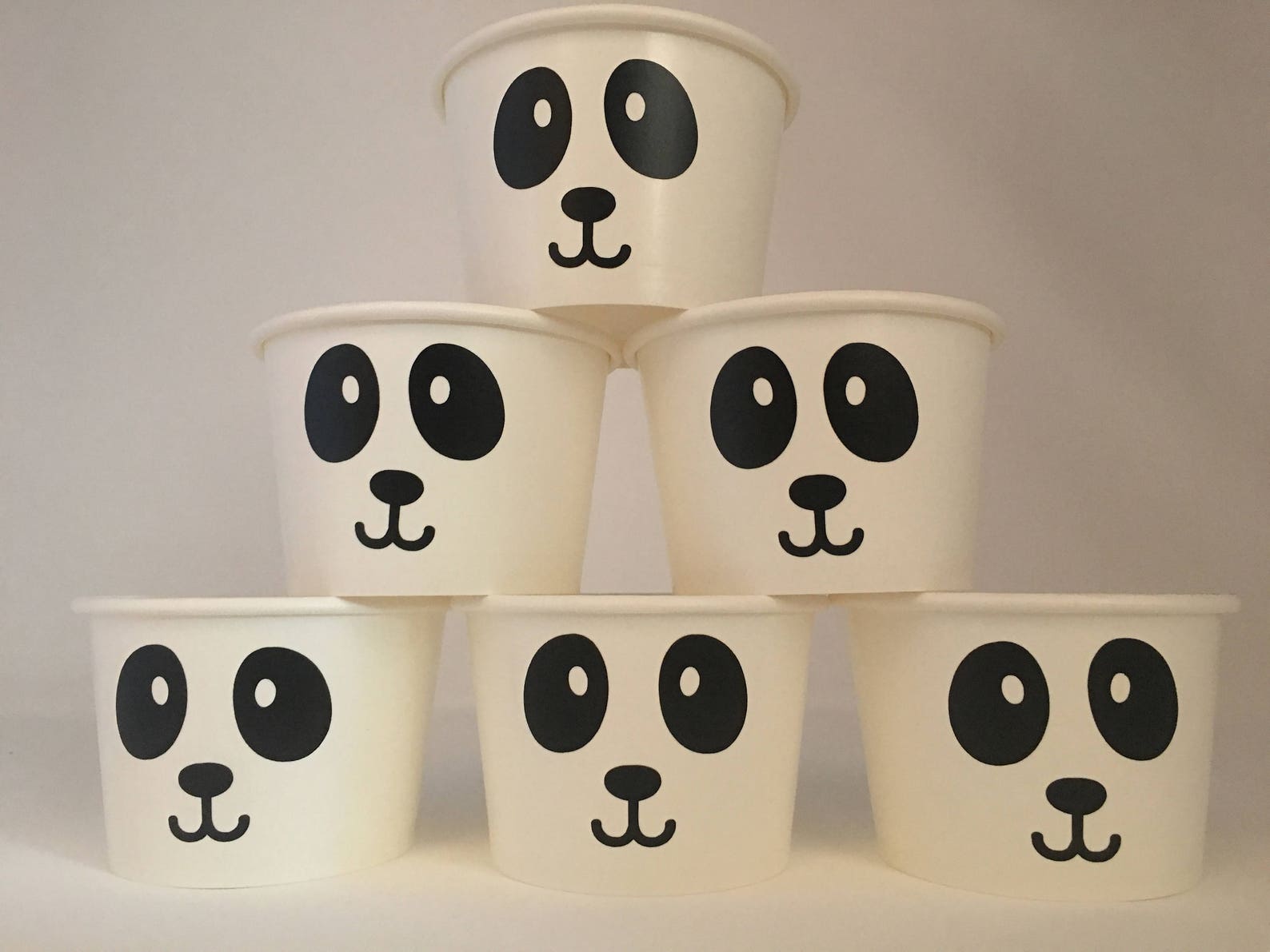 Panda Party Snack Cups, Panda Birthday Party, Panda Baby Shower Snack ...
