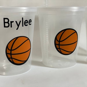 Basketball Party Cups, Basketball Birthday Party, Basketball Party ...