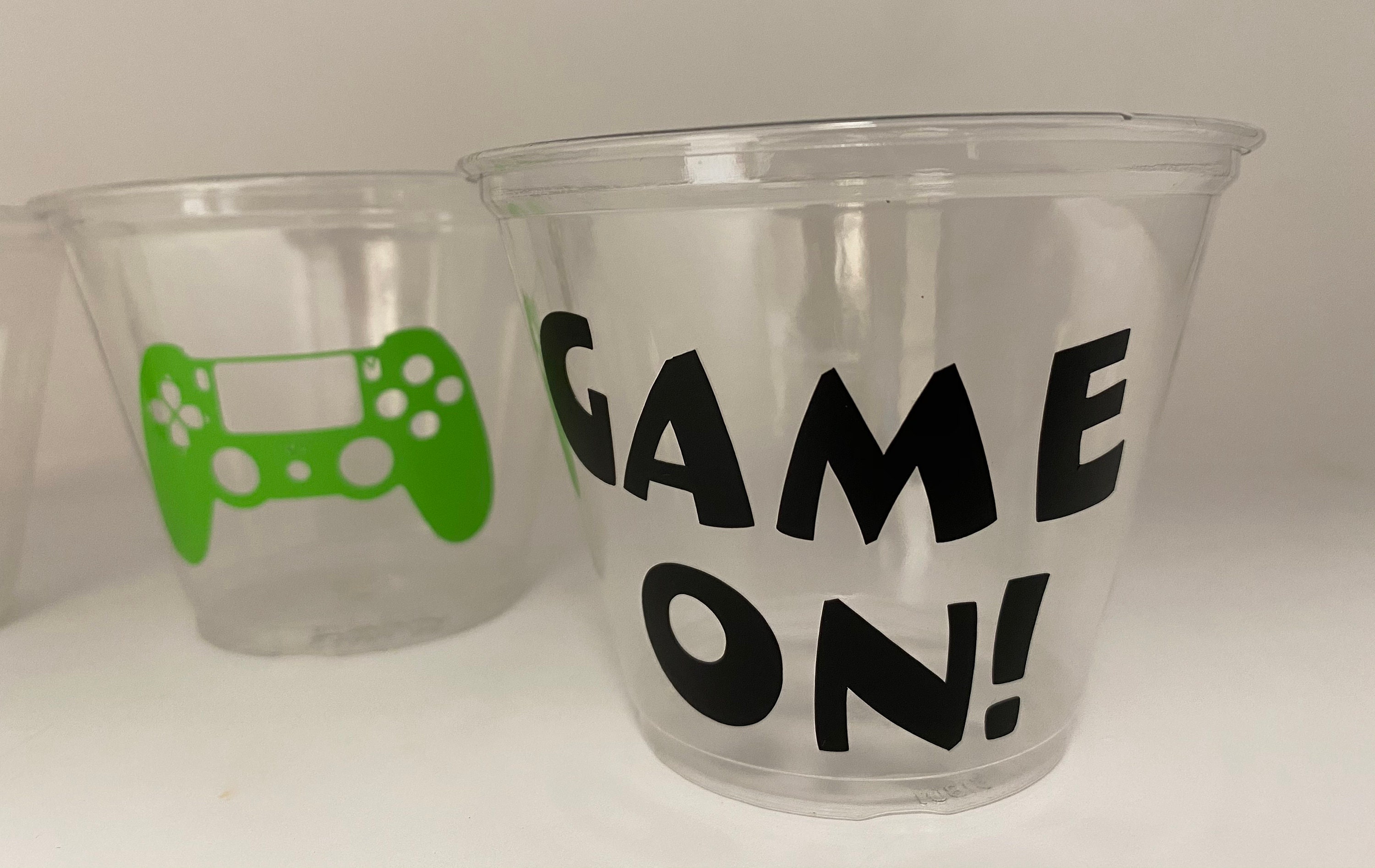 Gaming Party Cups Gaming Birthday Party Gaming Party Favors - Etsy