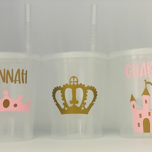 Princess Party Cups, Princess Party Favors, Princess Birthday Party ...