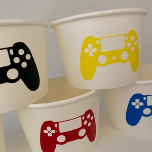Gaming Party Snack Cups Gamer Party Snack Cups Video Game - Etsy