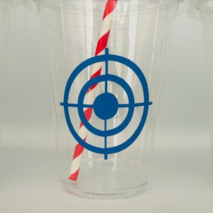 Paintball Party Cups, Paintball Birthday Party, Target Shooting Party ...