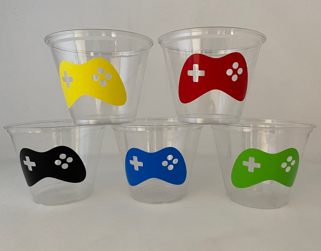 Video Game Party Cups, Gaming Party, Gamer Party Cups, Video Game ...
