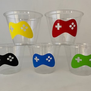 Video Game Party Cups, Gaming Party, Gamer Party Cups, Video Game ...