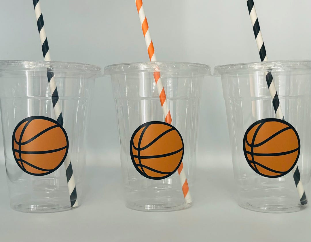 Basketball Party Cups, Basketball Birthday Party Cups, Basketball Baby ...