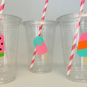 Popsicle Party Cups, Popsicle Birthday Party,popsicle Favors,popsicle ...