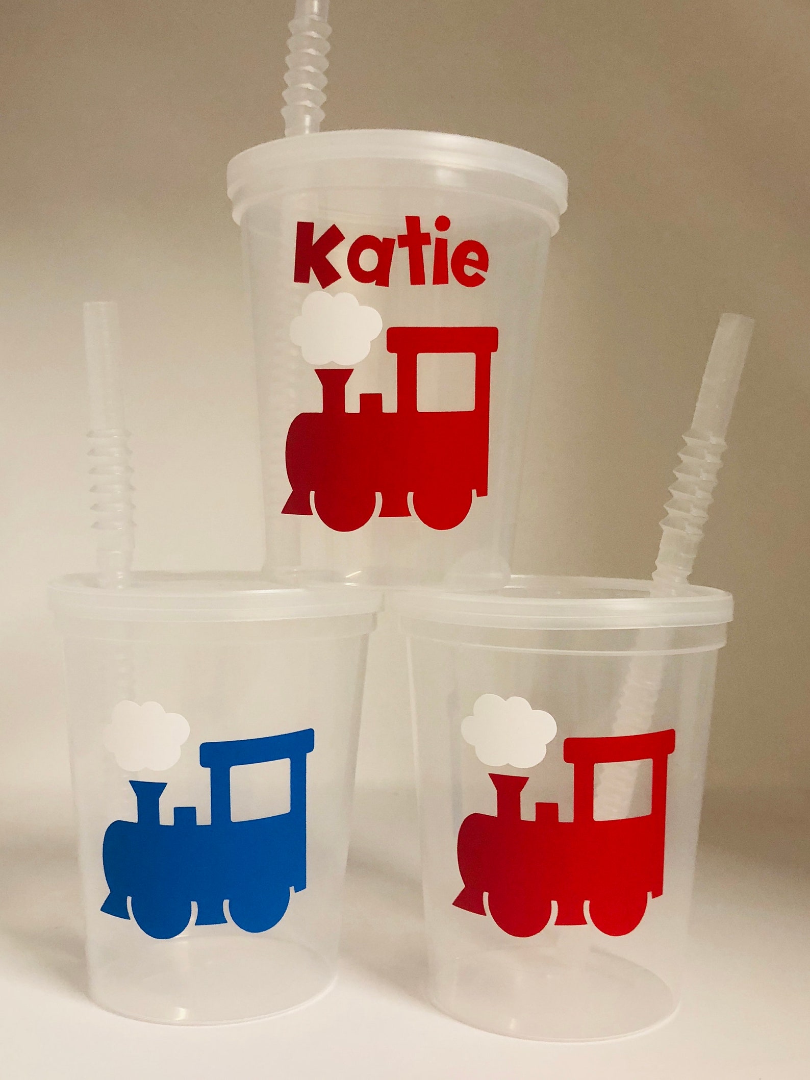 Train Party Cups Choo Choo Train Party Cups Train Party | Etsy