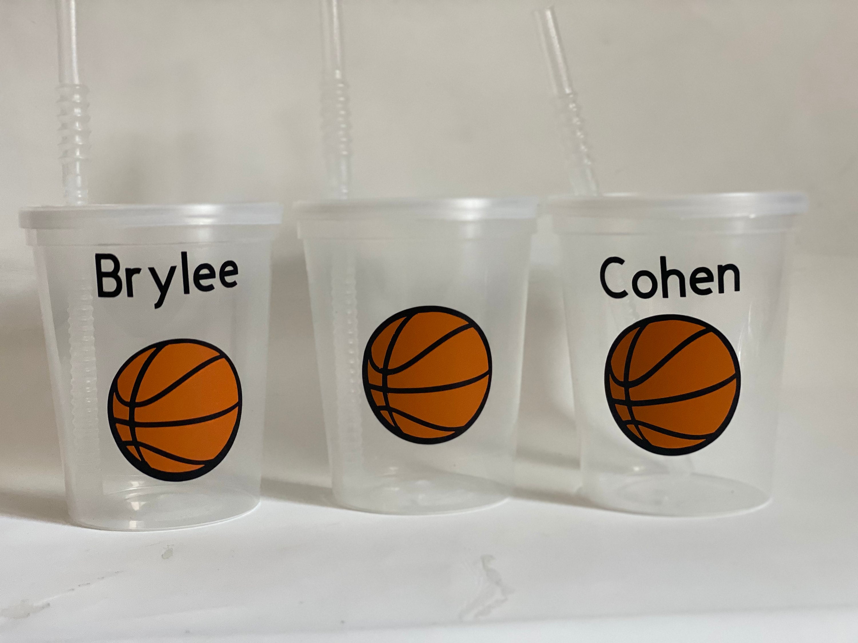 Basketball Party Cups Basketball Birthday Party Basketball - Etsy