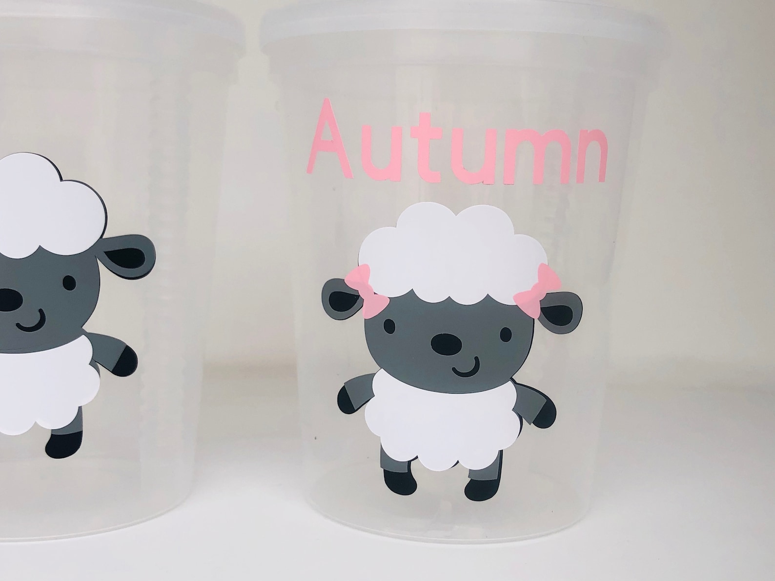 Sheep Reusable Party Favor Cups Sheep Party Favors Sheep | Etsy