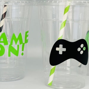 Video Game Party Cups, Gaming Party, Gamer Party Cups, Video Game ...