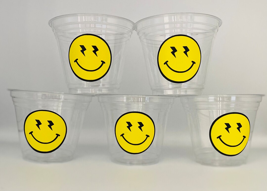 One Happy Dude Party, Lightning Smile Face, Smile Face Party, Smile ...
