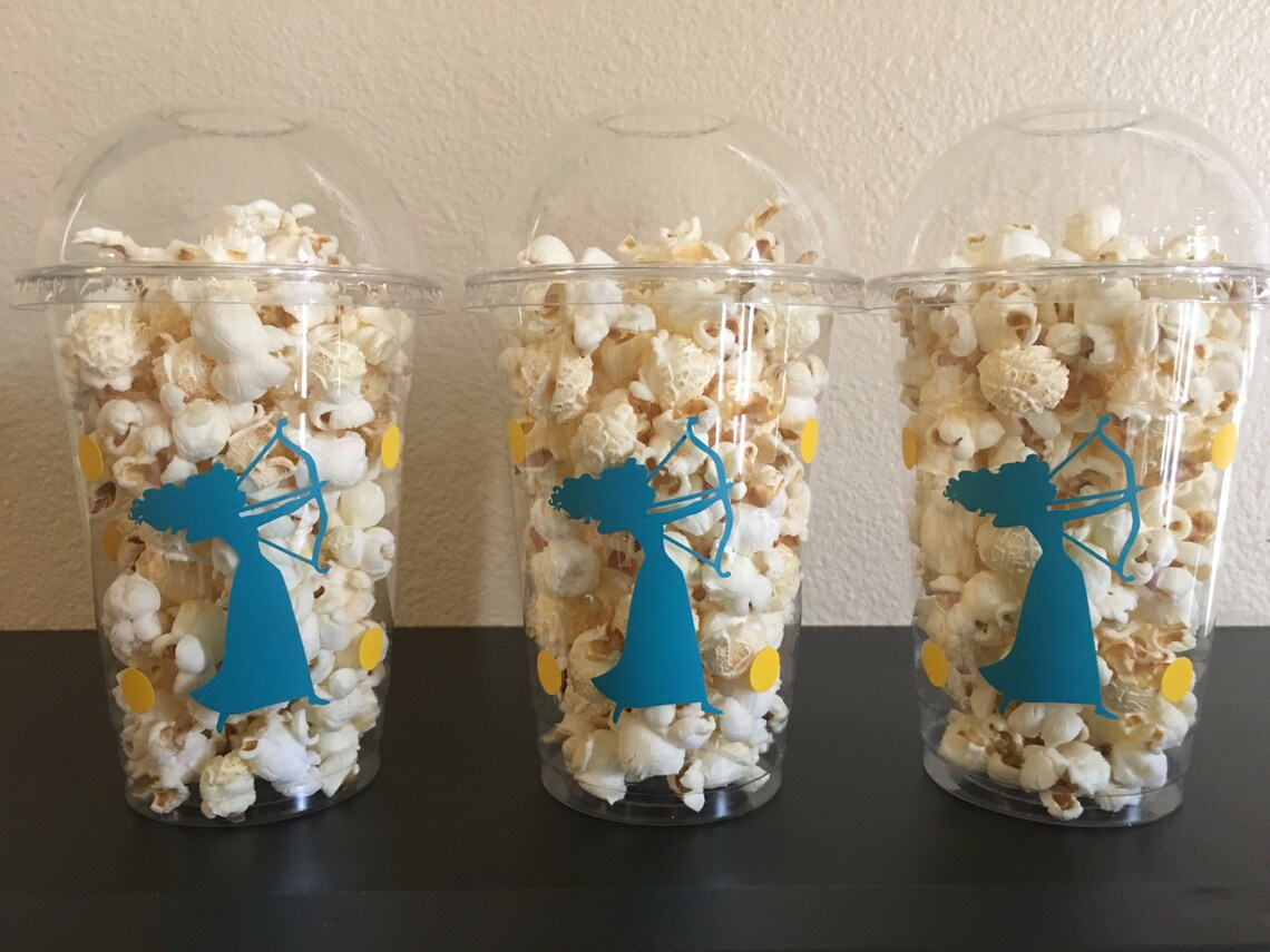 Brave Party Cups Merida Party Favor Cups Brave Birthday - Etsy