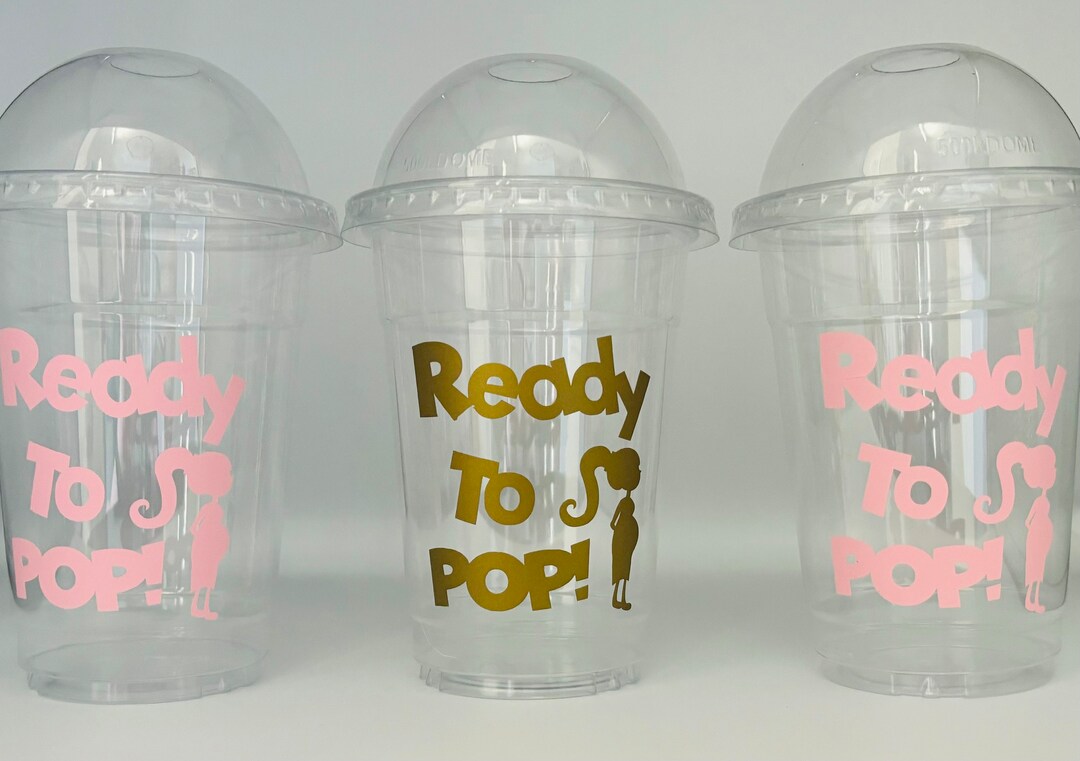 Ready to Pop Party Cups, Ready to Pop Favors, Baby Shower Party Favor ...