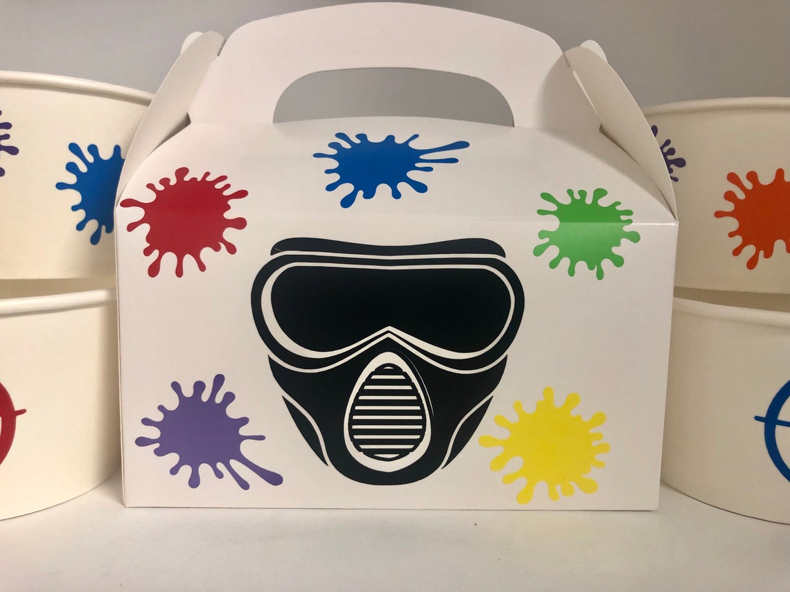 Paintball Party Favors, Paintball Birthday Party Favors, Paintball Gift ...