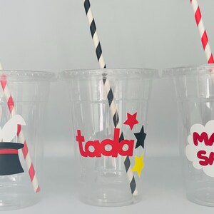 Magic Party Cups, Magician Party Cups, Magic Birthday Party, Magic Baby ...