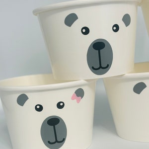 Polar Bear Party Cups, Polar Bear Birthday Party, Polar Bear Party ...
