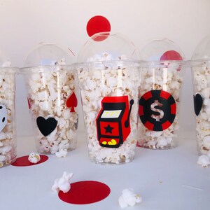 Casino Party Cups, Casino Birthday Party, Las Vegas Party, Poker Party ...