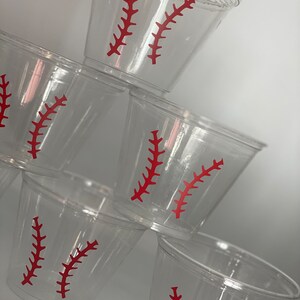 Baseball Party Cups Baseball Birthday Party Baseball Party - Etsy