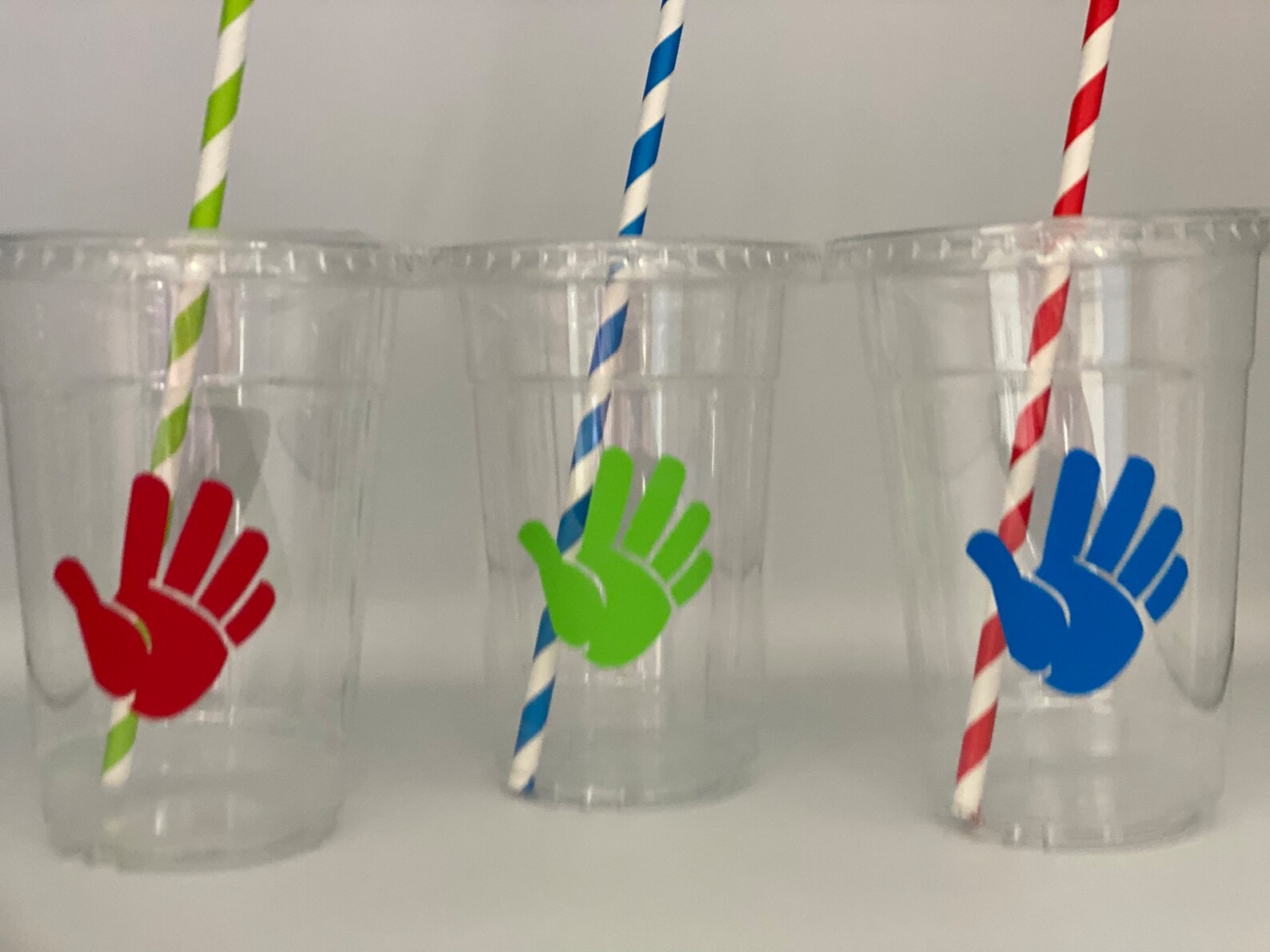High Five Party Cups 5th Birthday Party High Five Birthday - Etsy