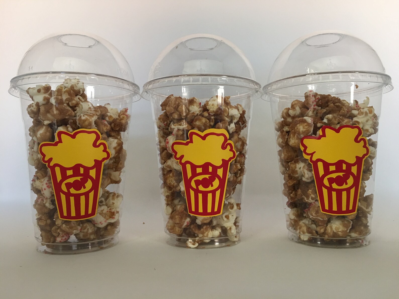 Popcorn Party Cups Movie Party Cups Popcorn Birthday Party | Etsy