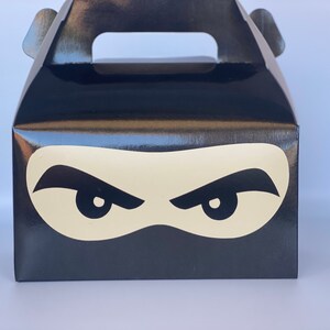 Ninja Party Favor Boxes, Ninja Birthday Party Favors, Ninja Party ...