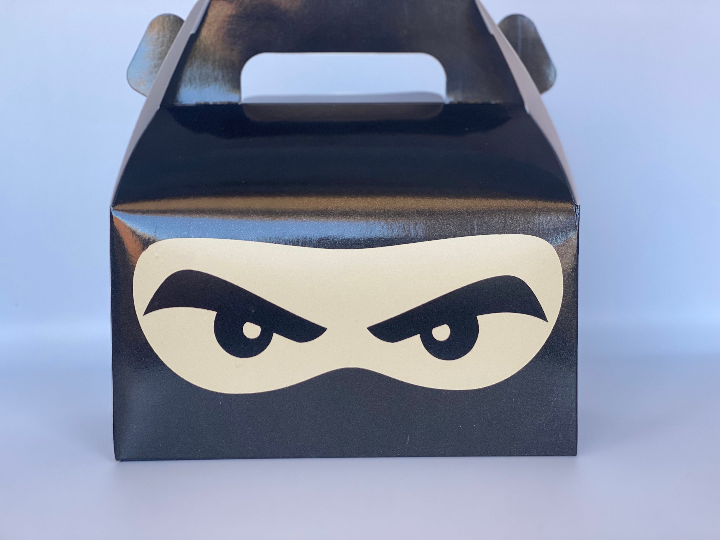 Ninja Party Favor Boxes Ninja Birthday Party Favors Ninja - Etsy