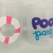 Pool Party Cups, Swimming Party Cups, Summer Party Cups, Pool Birthday ...