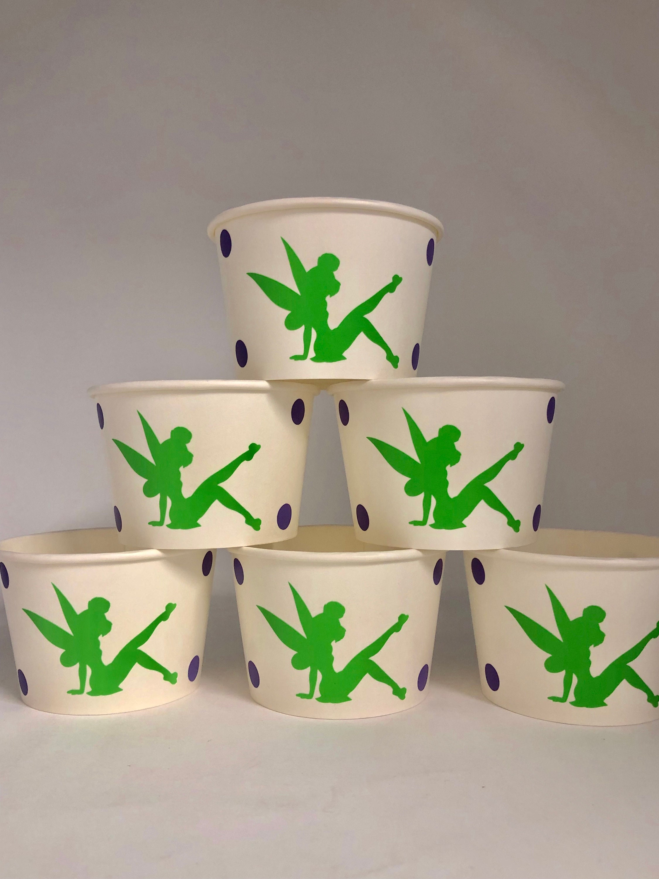 Tinkerbell Party Snack Cups Fairy Party Snack Cups | Etsy