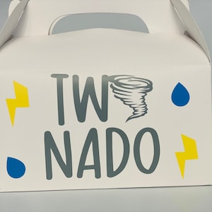 Twonado Party Favors, Two Nado Party Favor Boxes, Tornado Party ...