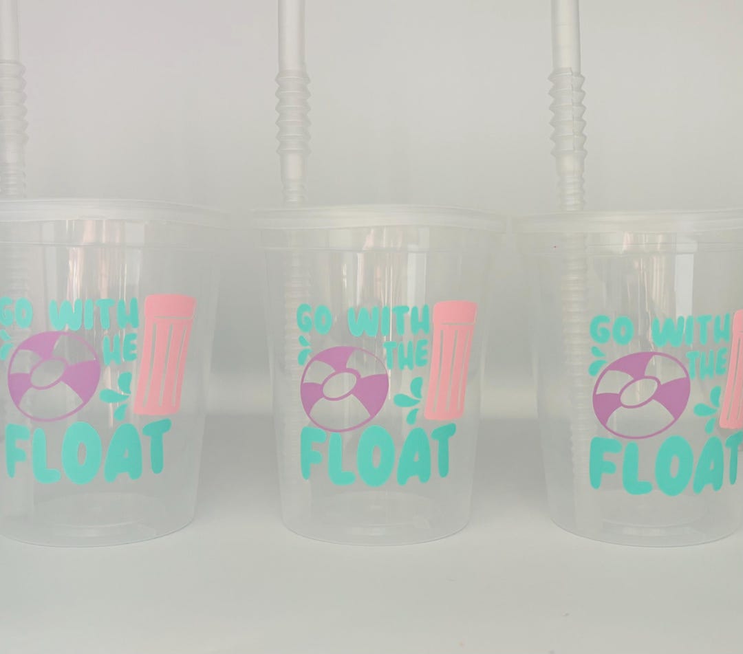 Pool Party Cups, Swimming Party Cups, Summer Party Cups, Pool Birthday ...