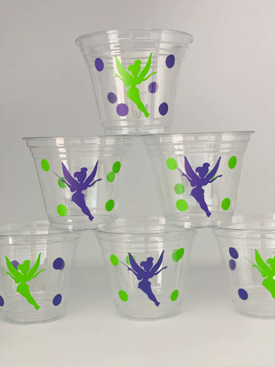 Tinkerbell Party Snack Cups Fairy Party Snack Cups - Etsy