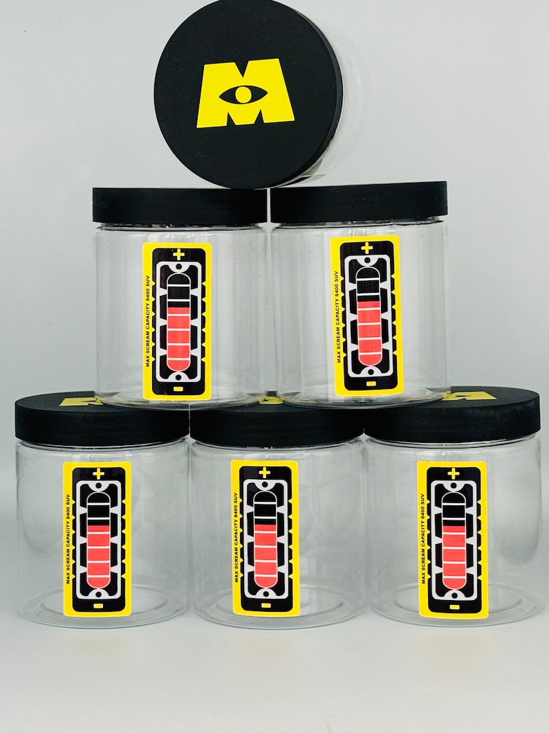 Monsters Inc. Party Favors, Scream Can, Monsters Inc. Birthday Paty ...