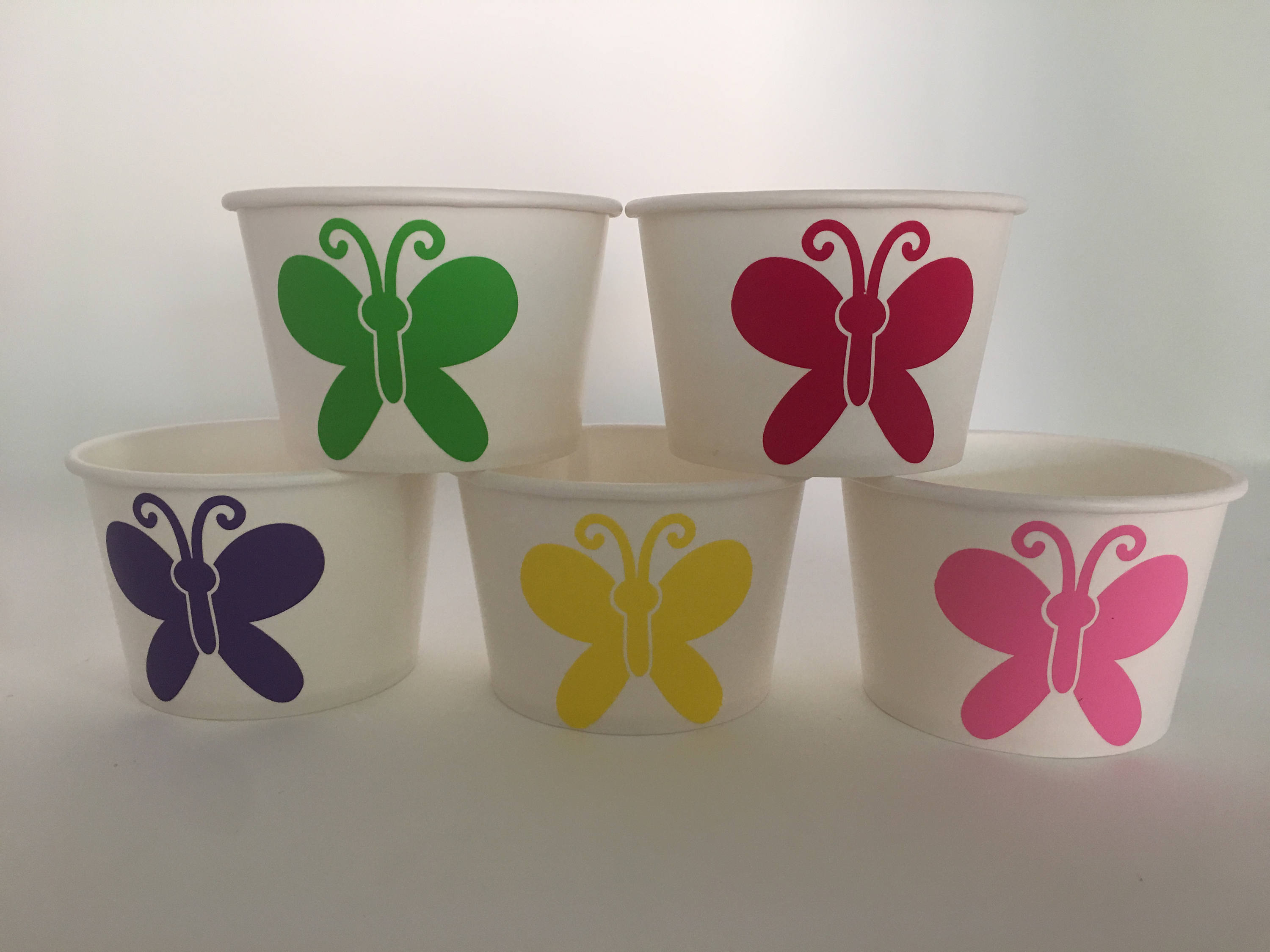 Butterfly Party Snack Cups Butterfly Party Butterfly | Etsy