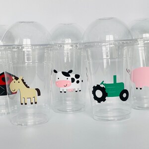 Farm Party Cups, Farm Birthday Party, Farm Baby Shower, Farm Party ...